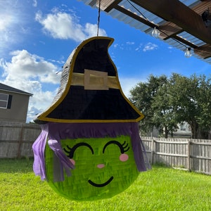 Witch Pinata Halloween Theme - Etsy
