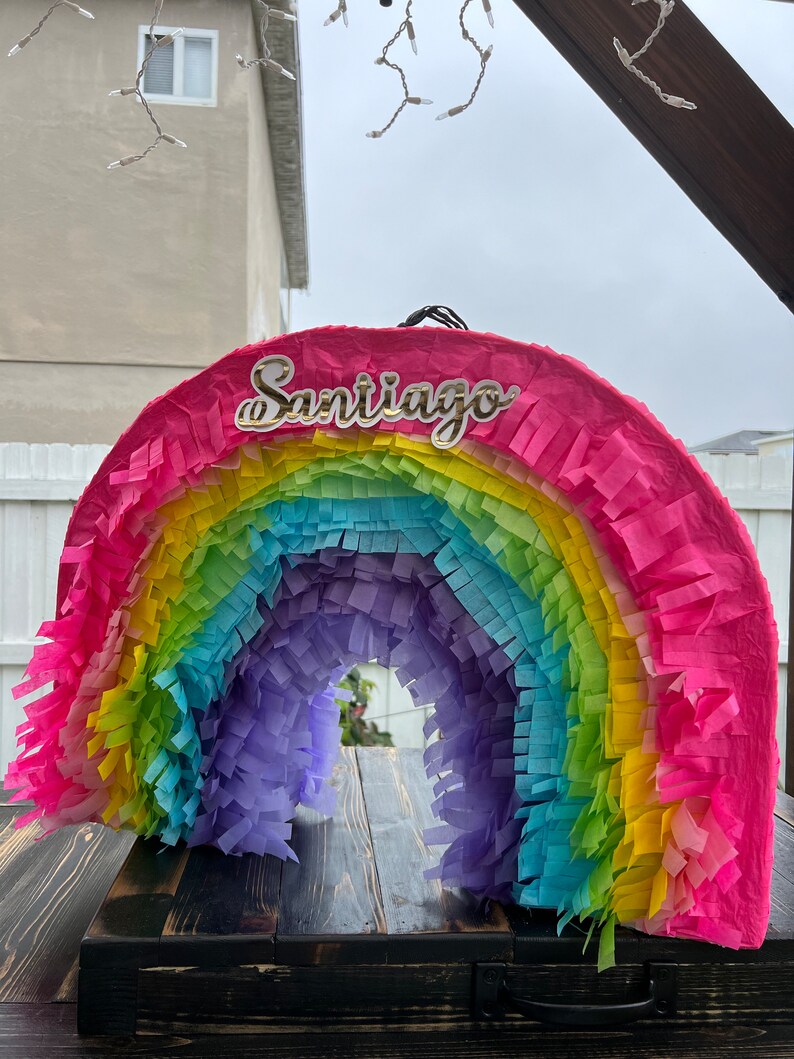 Rainbow Pinata (custom Colors) - Etsy