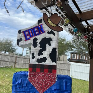 Cowboy Pinata (numbers Available 1-9) - Etsy