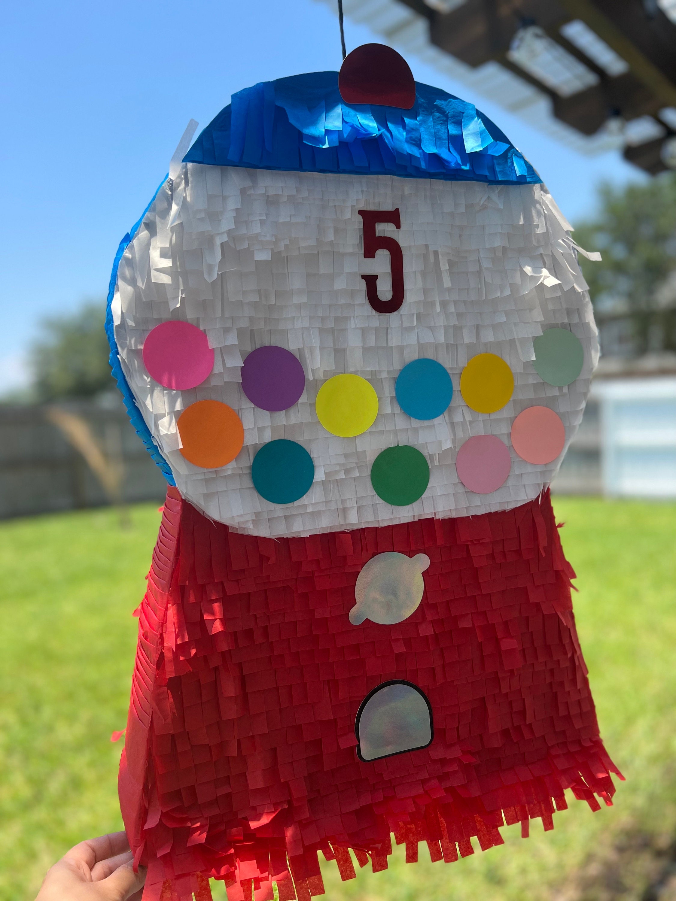Bubble Gum Machine Pinata - Etsy
