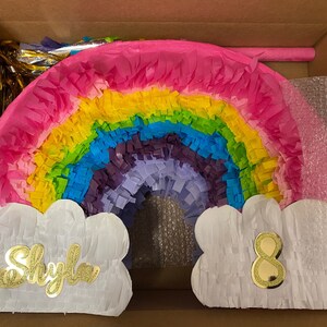 Rainbow Pinata (custom Colors) - Etsy