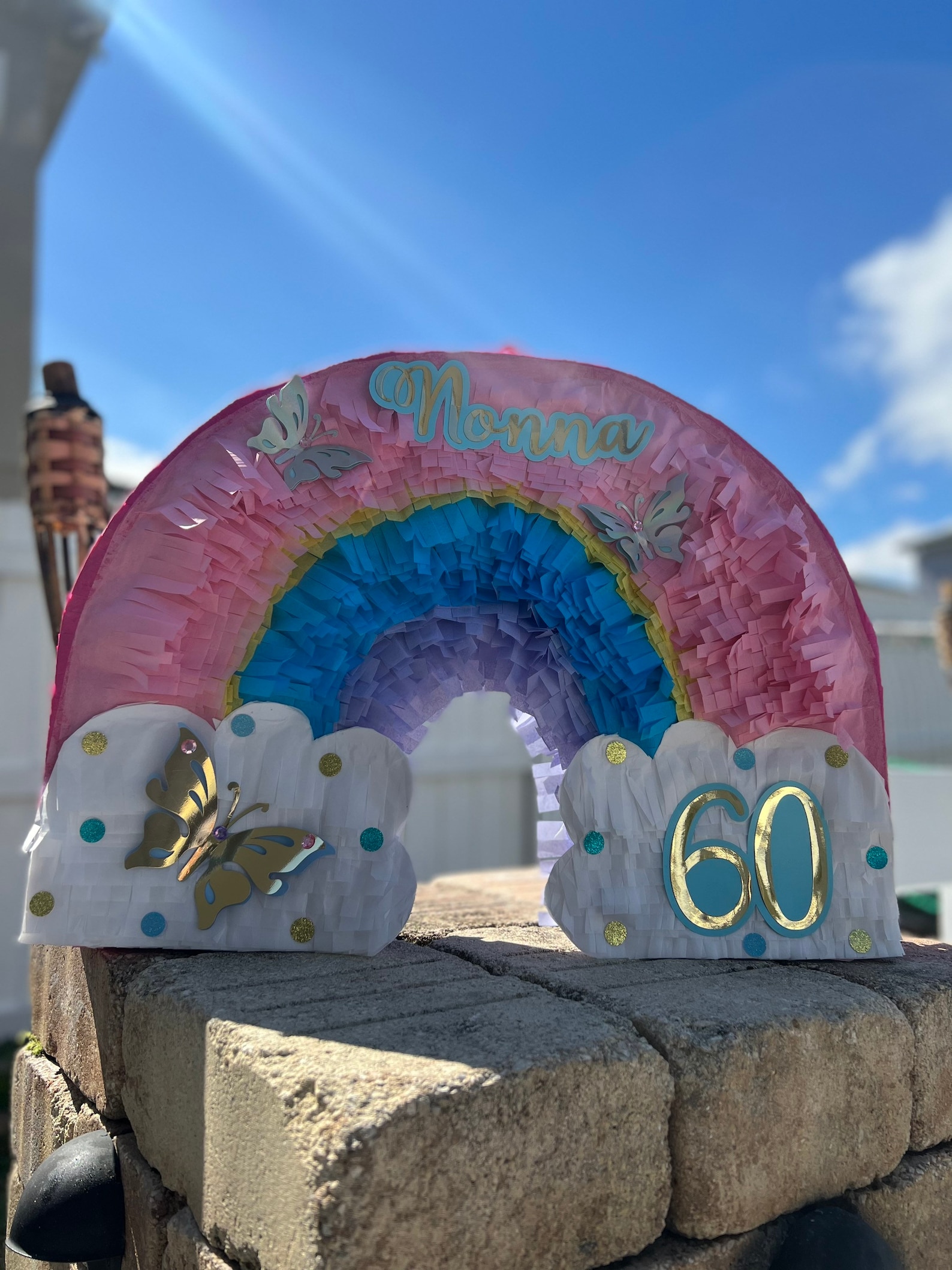 Rainbow Pinata custom Colors - Etsy