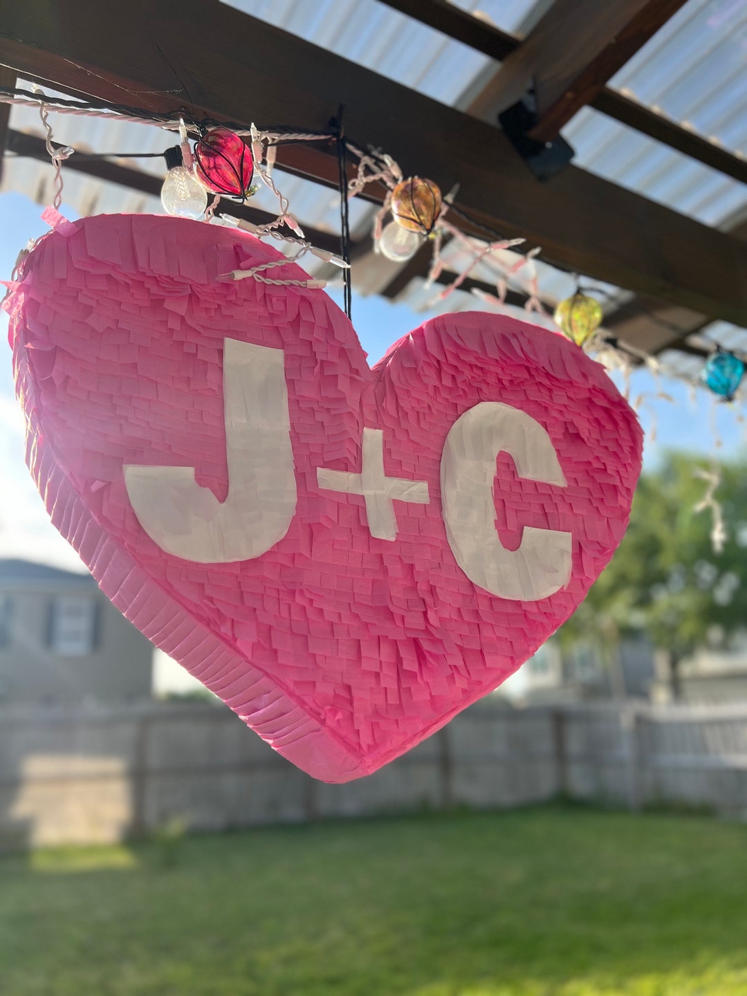 Heart Pinata (wedding, Anniversary, Engagement, Thematic Party) Custom ...