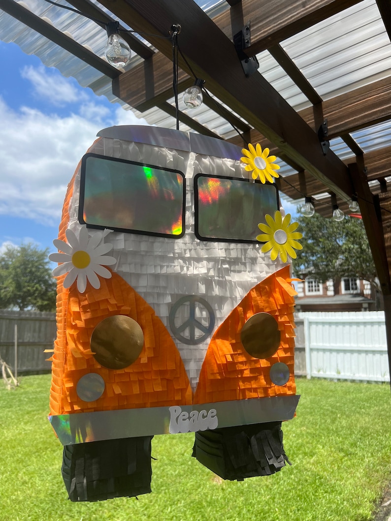 Hippie Van Pinata 60’s Themed (custom Colors) - Etsy Canada
