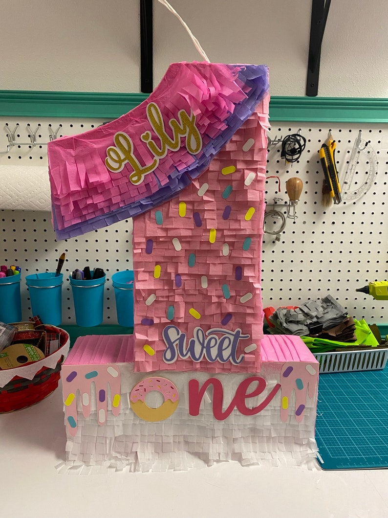 Sweet One Pinata (available Numbers 1-9) With Name - Etsy