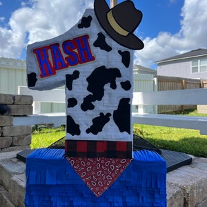 Cowboy Pinata numbers Available 1-9 - Etsy