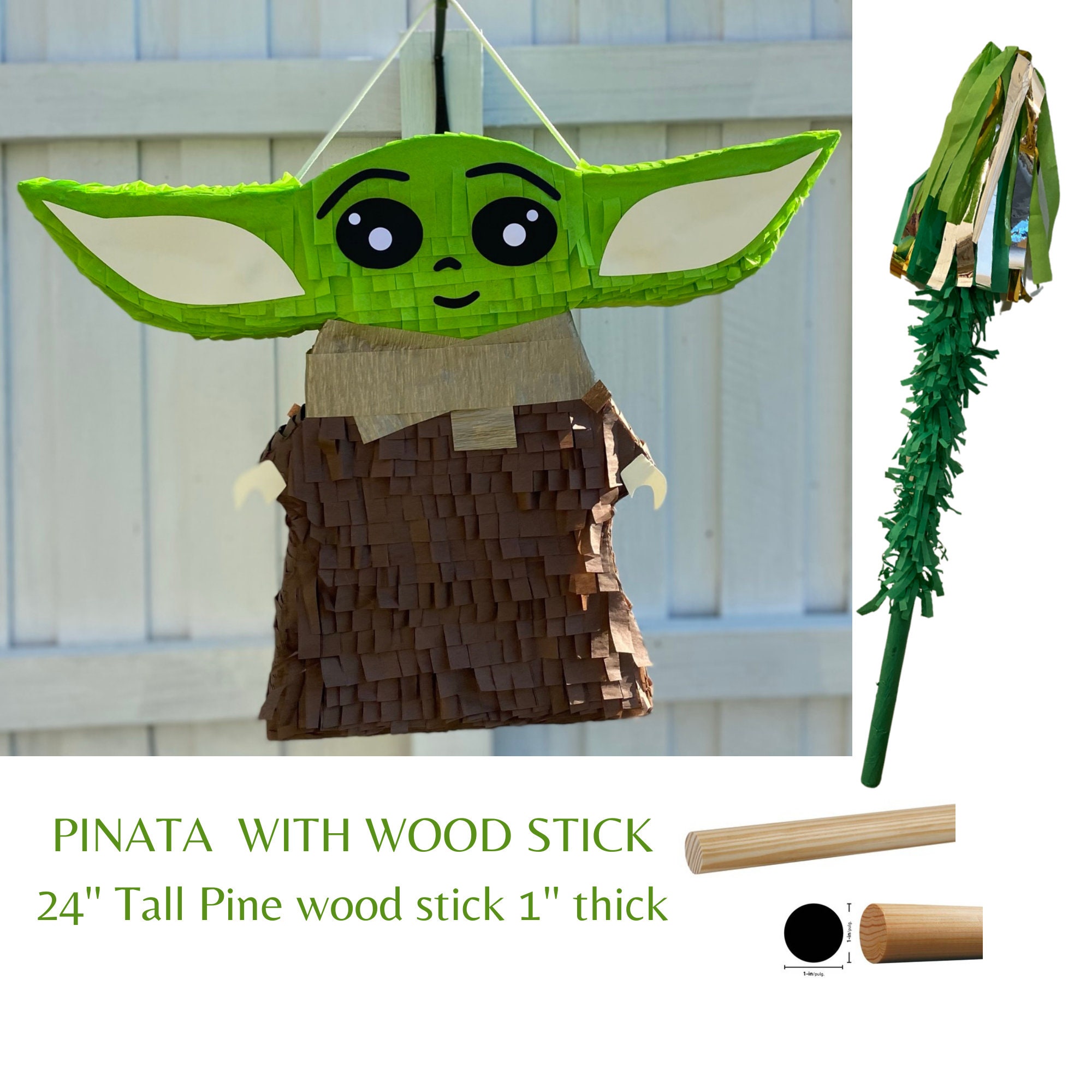 Baby Yoda Pinata grogu Star Wars Inspiration | Etsy