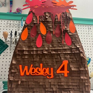 Volcano Pinata - Etsy