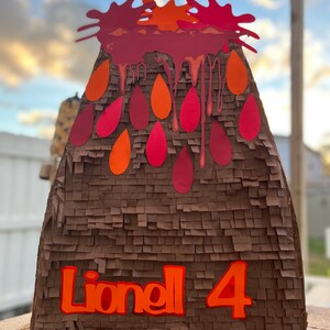Volcano Pinata - Etsy