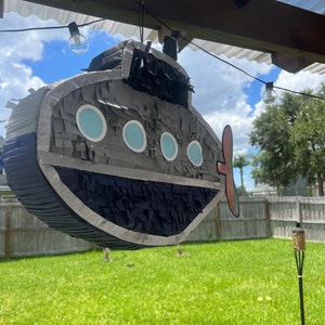 Submarine Pinata (custom Colors) - Etsy