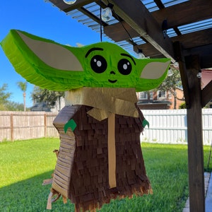 Baby Yoda Pinata (grogu Star Wars Inspiration) - Etsy