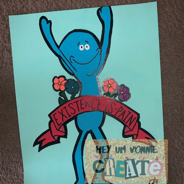 Mr Meeseeks - Etsy