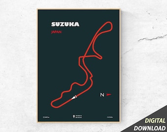 Japanese Gp Map - Etsy