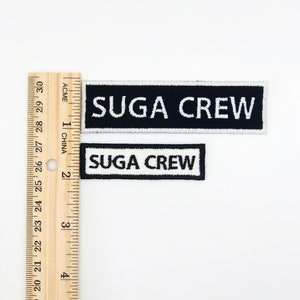 Suga Crew Agust D "d-day Concert" Badge - BTS Yoongi Iron-on Embroidery ...