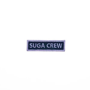 Suga Crew Agust D "d-day Concert" Badge - BTS Yoongi Iron-on Embroidery ...