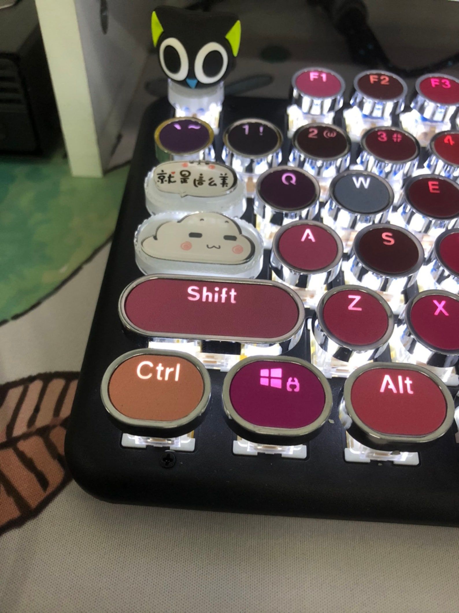 Cute Key Caps Keycaps Esc/Shift/Enter/Backspace Key Caps | Etsy