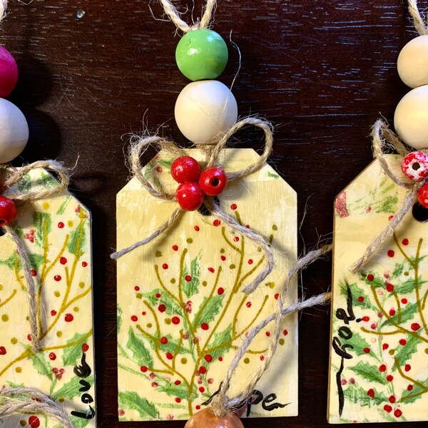 Hand Painted Tags - Etsy