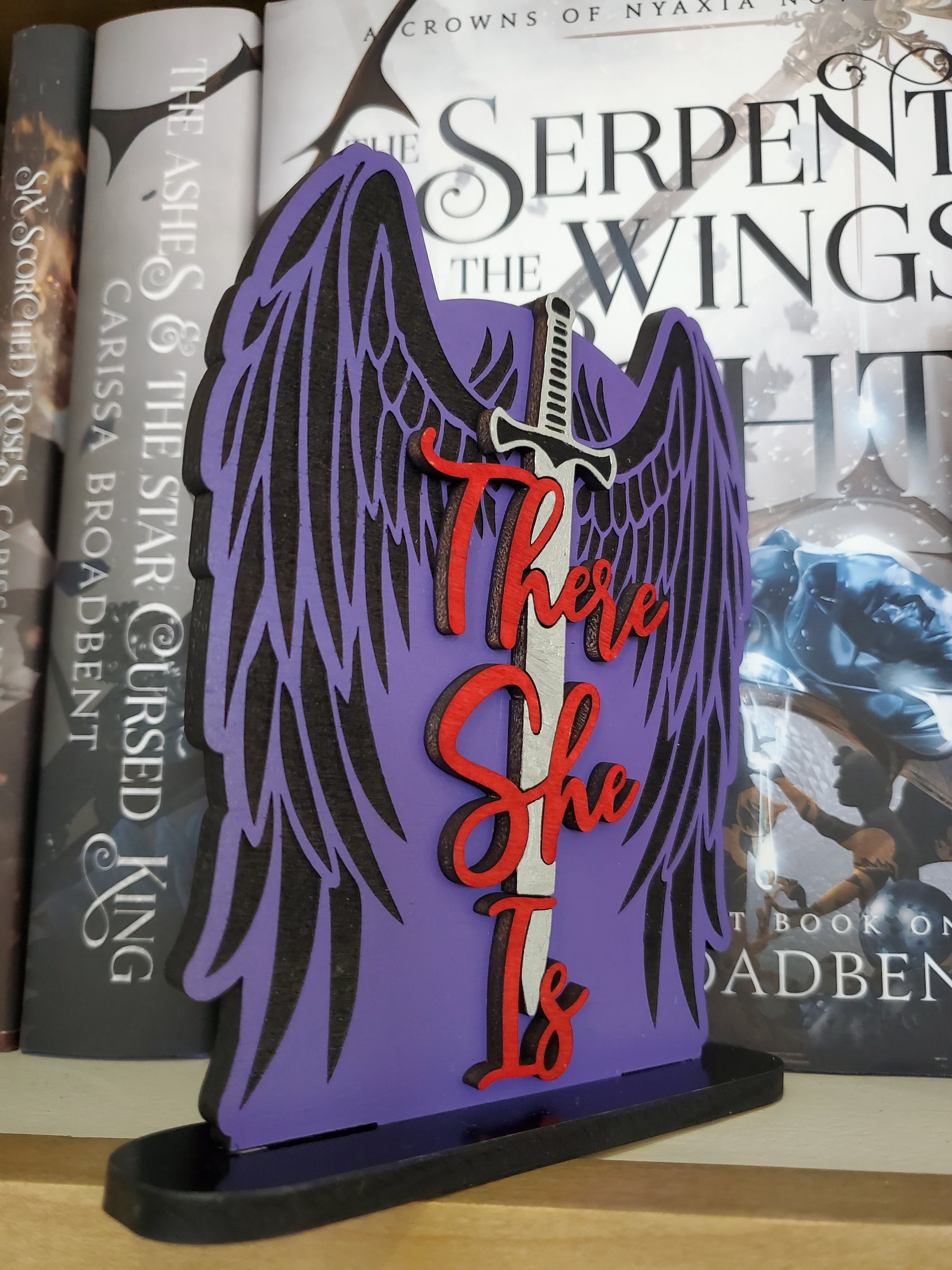 OFFICIALLY LICENSED Carissa Broadbent "there She Is" Crowns of Nyaxia ...