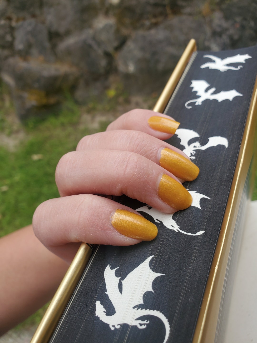 Officially Licensed Fourth Wing Nail Polish - Andarna - Etsy