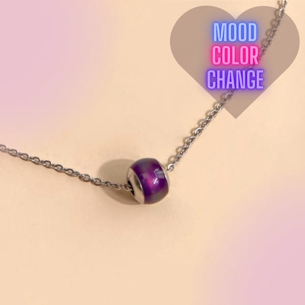 Color Changing Necklace - Etsy