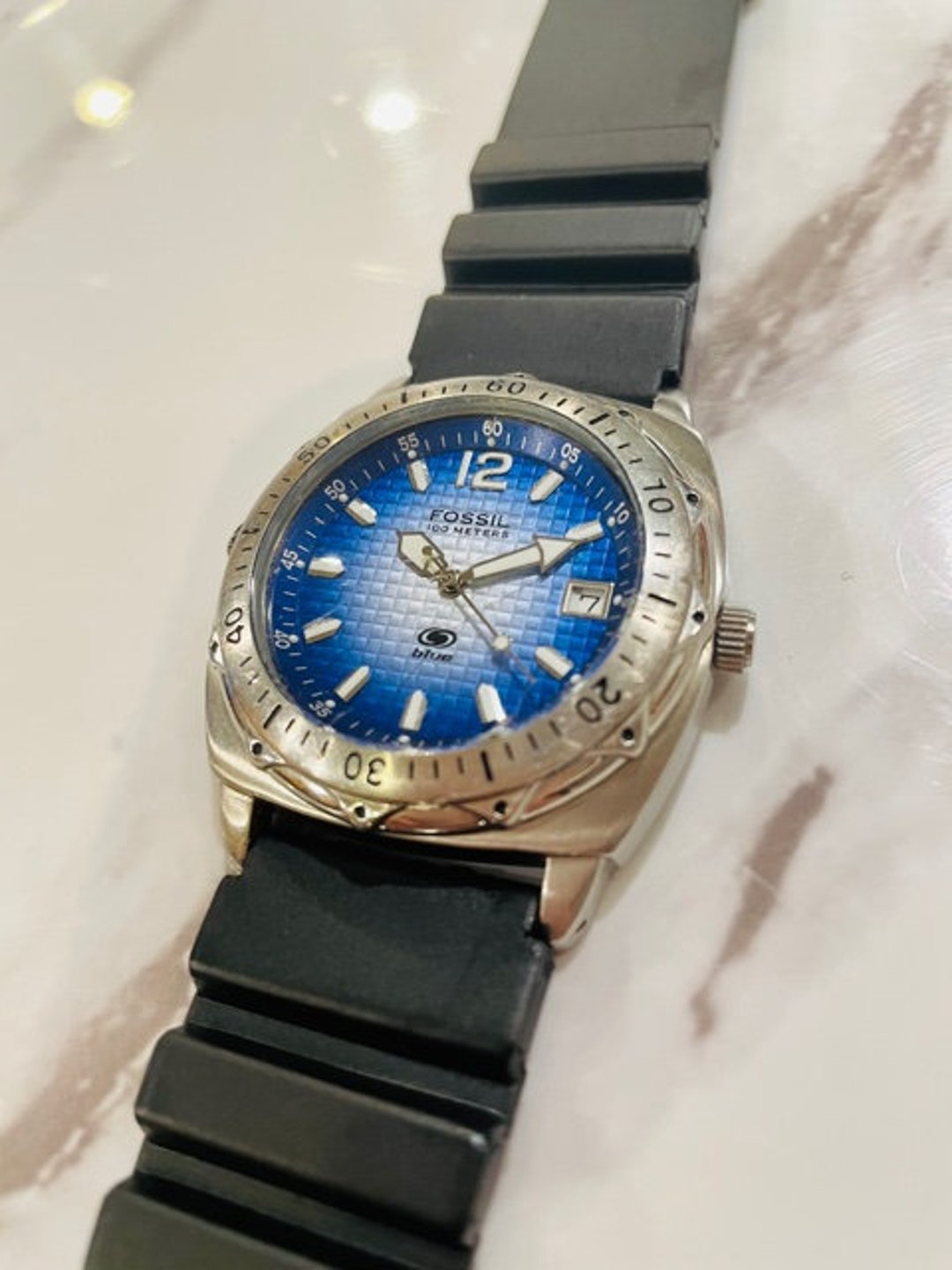 Blue Wrist Watch Fossil