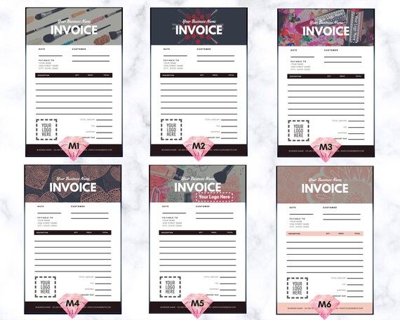 Mary Kay Invoice Template