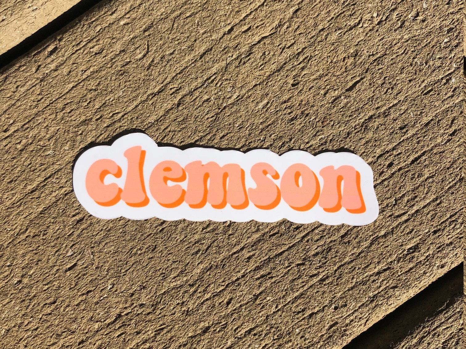 Clemson Sticker Clemson University Sticker | Etsy