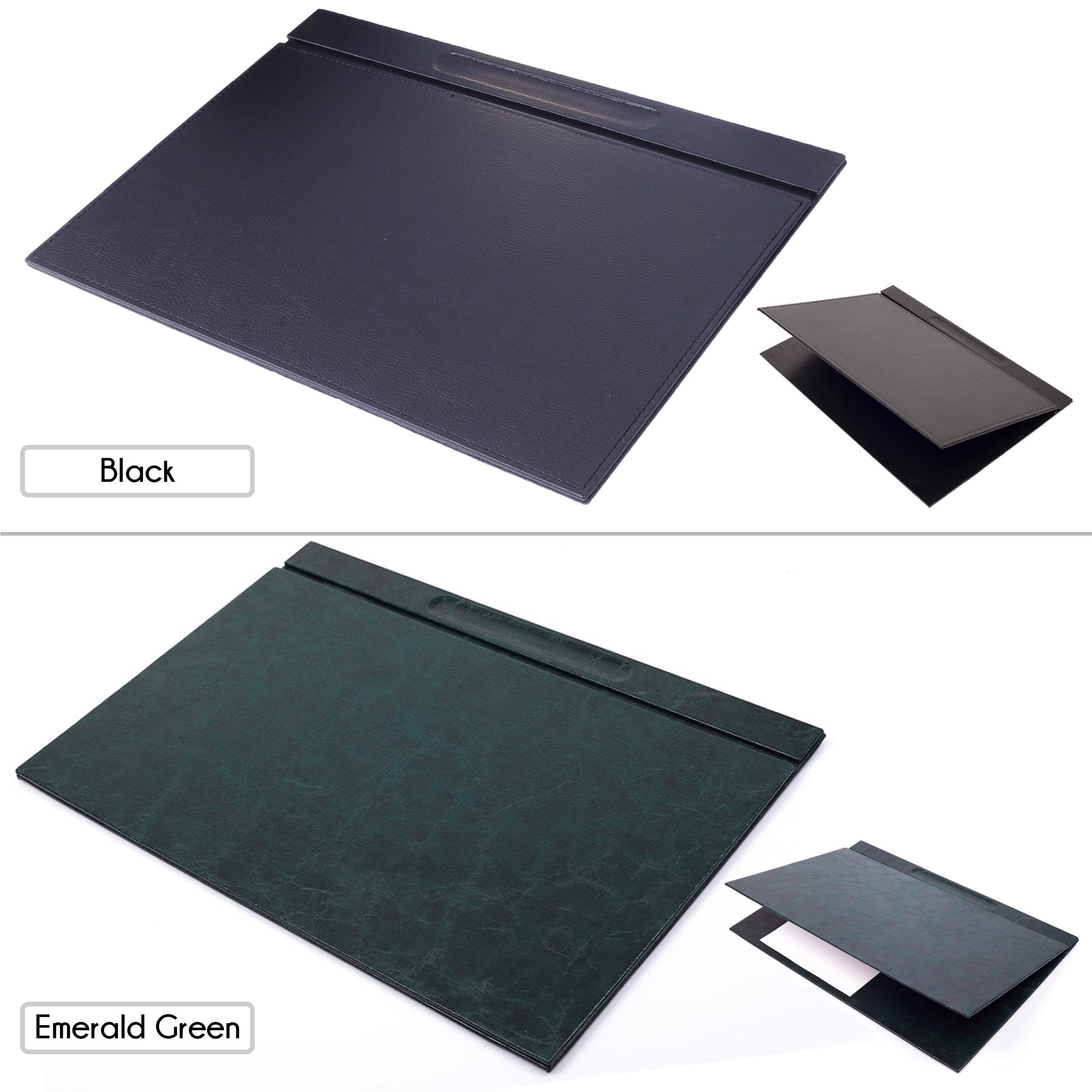 Leather Desk Pad With Cover-large Desk Mat-large Desk Pad-leather Desk ...