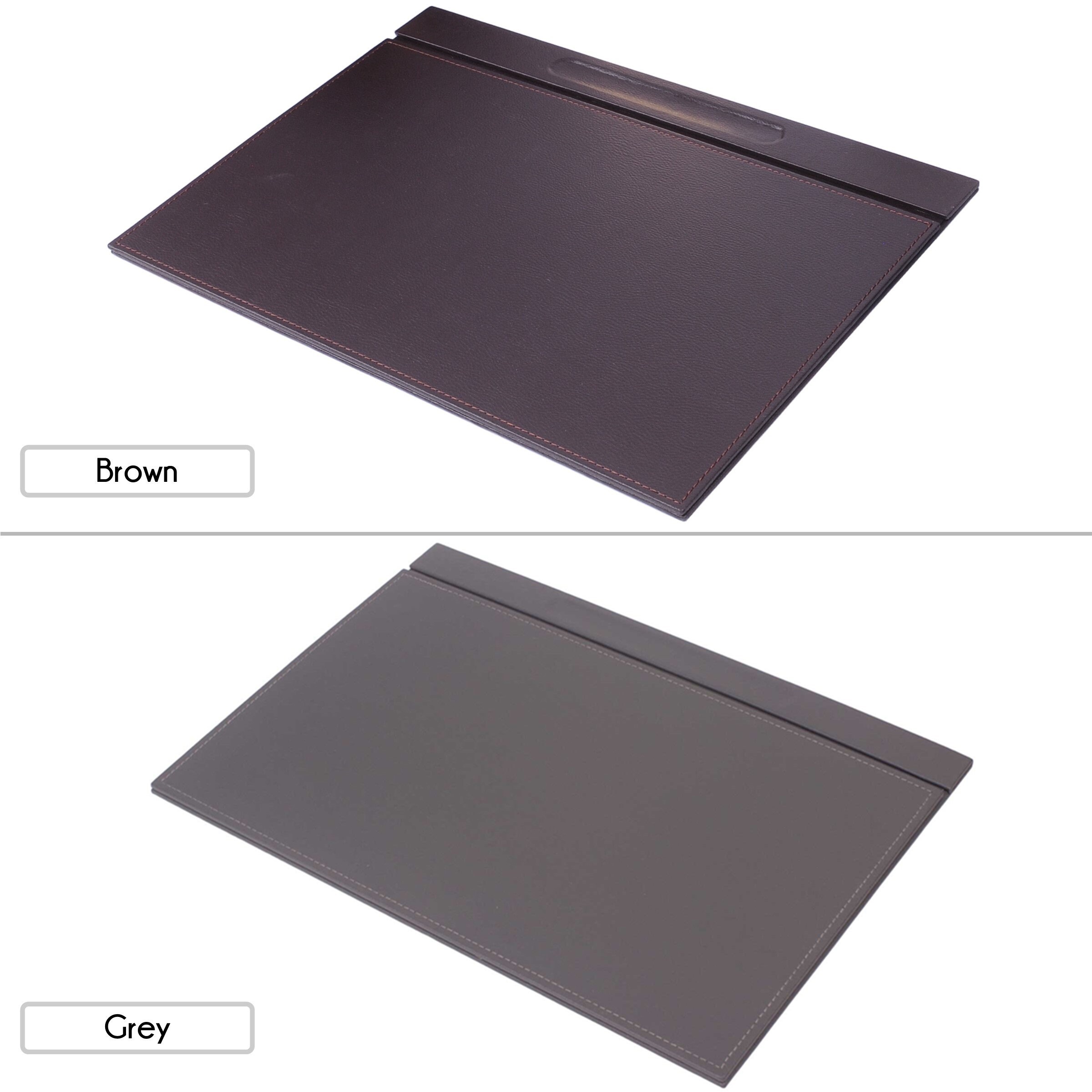 Leather Desk Pad With Cover-large Desk Mat-large Desk Pad-leather Desk ...