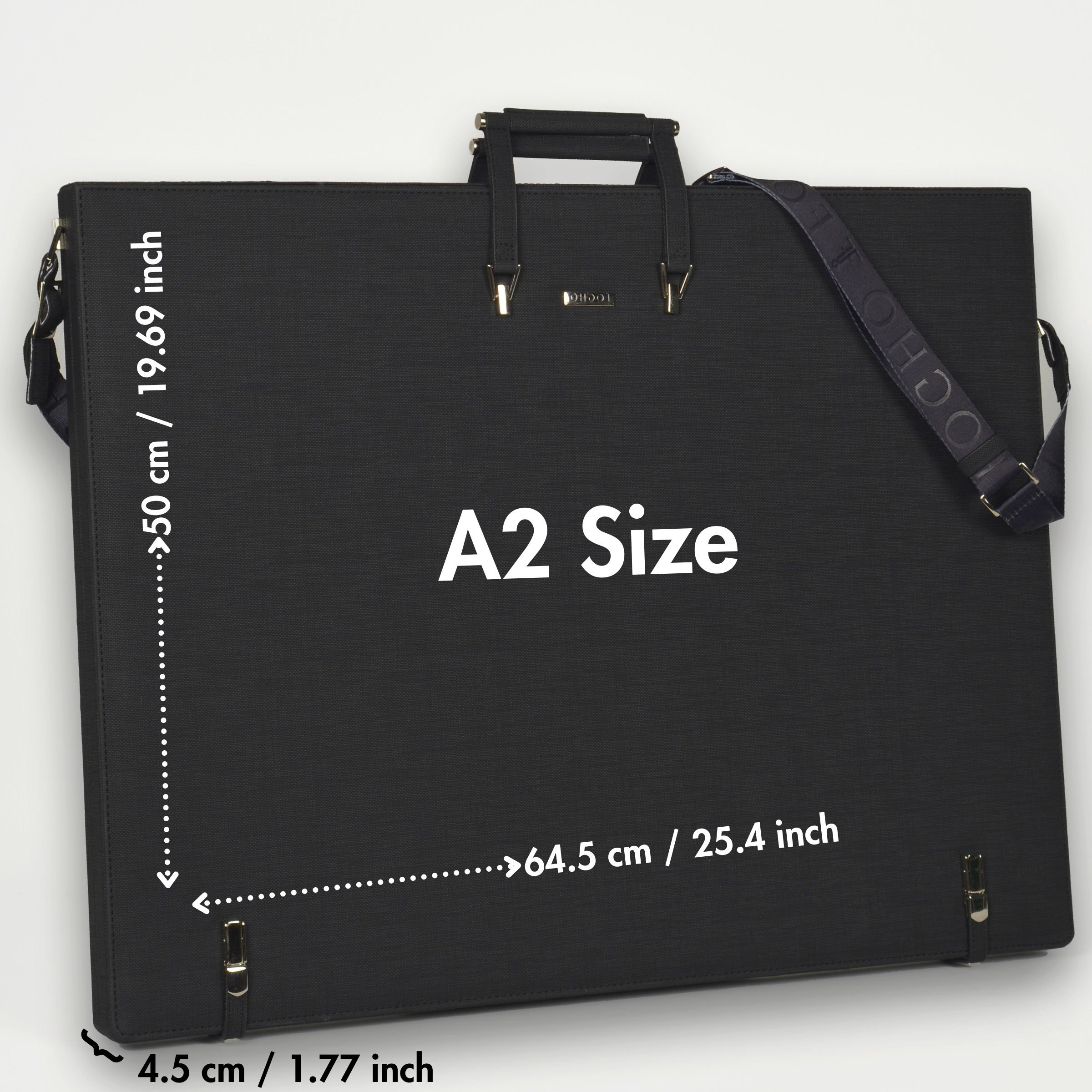 A2 Leather Binder Leather Portfolio Gifts for Painters Portfolio Binder ...