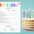 Printable Kids Birthday Interview, Annual Interview, Birthday Keepsake ...