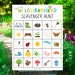 At the Park Scavenger Hunt Printable INSTANT DOWNLOAD, Printable ...