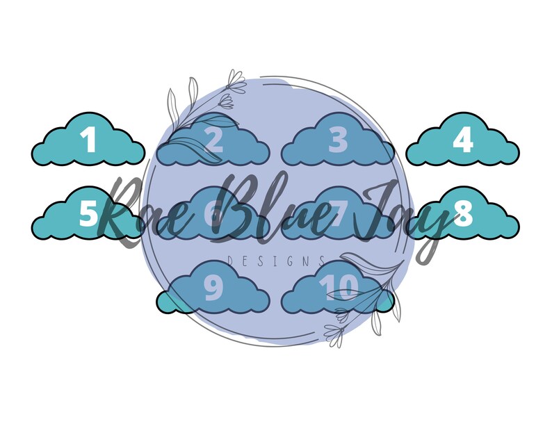 Rainy Day Counting Activity, Learning Numbers, Preschool Learning ...