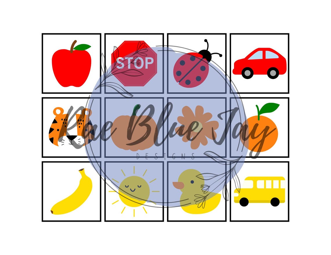 Color Matching Worksheet Bundle, Learning Colors, Preschool Learning ...