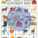 On the Farm Scavenger Hunt INSTANT DOWNLOAD, Printable Scavenger Hunt ...
