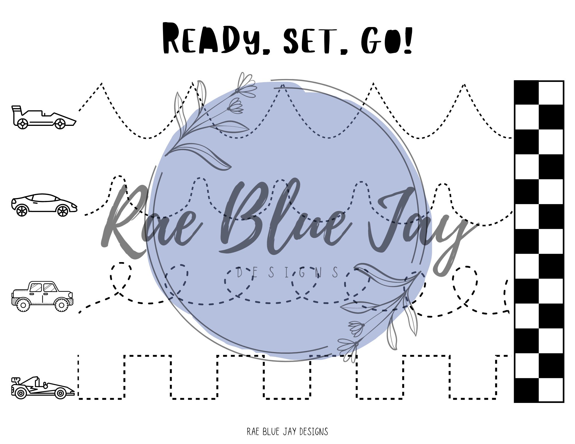 Pre-writing Tracing Bundle INSTANT DOWNLOAD Kids Line Tracing - Etsy