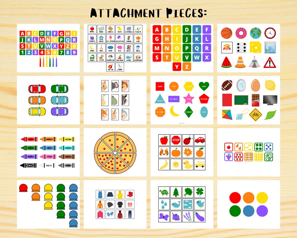 Busy Book Toddler Busy Book Learning Activity Preschool | Etsy