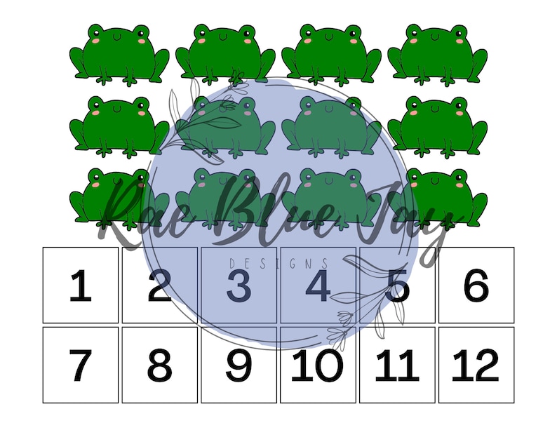 Froggy Learning Bundle INSTANT DOWNLOAD, Preschool Busy Book, Toddler ...