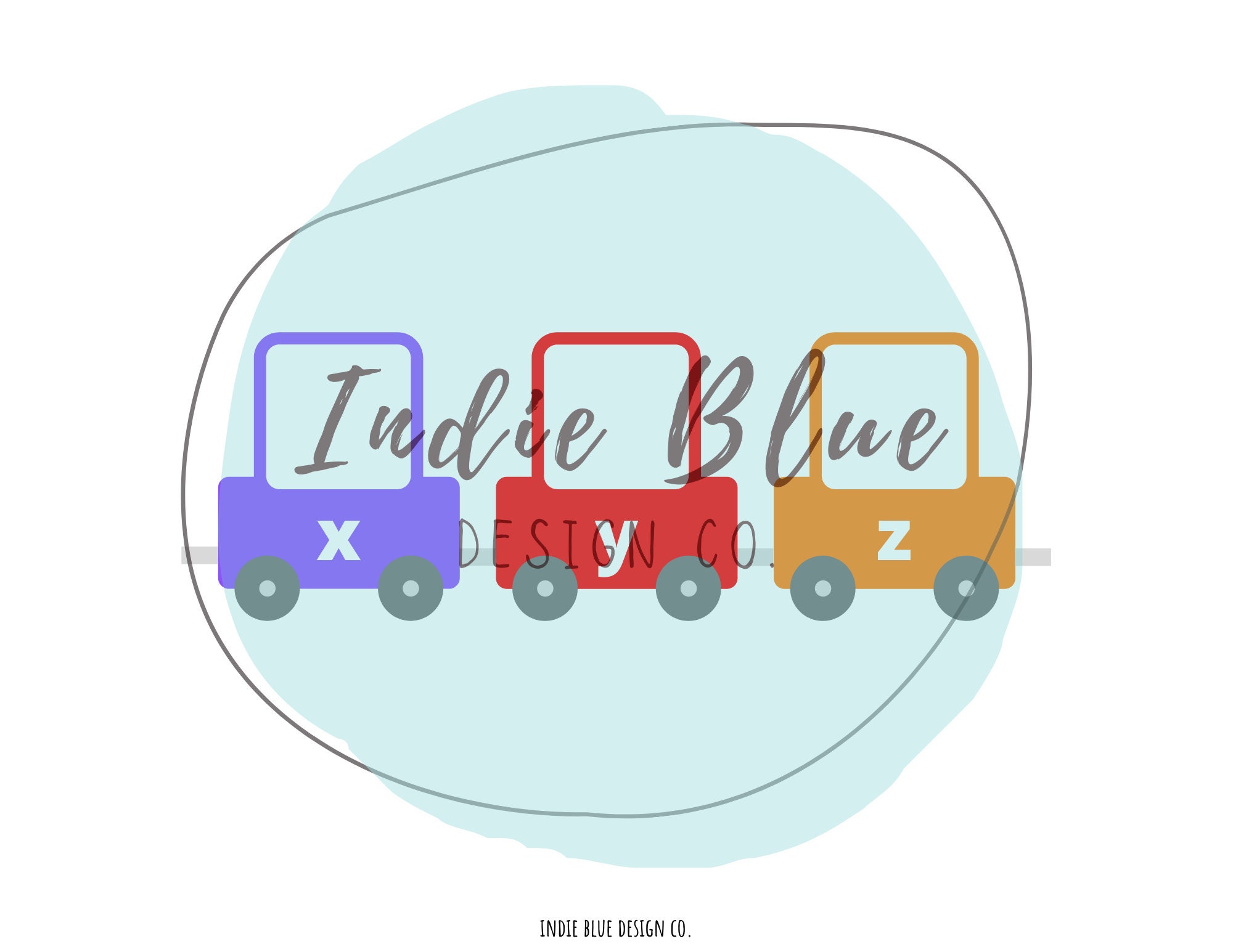 Alphabet Express Letter Matching Activity, Instant Download, Preschool ...