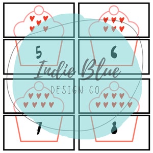 Counting Sprinkles Matching Activity, Valentines Activity, Counting ...