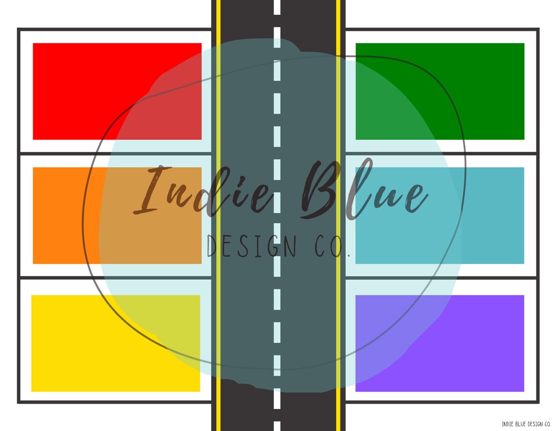 Parking Cars Color Match, Learning Colors, Preschool Learning ...