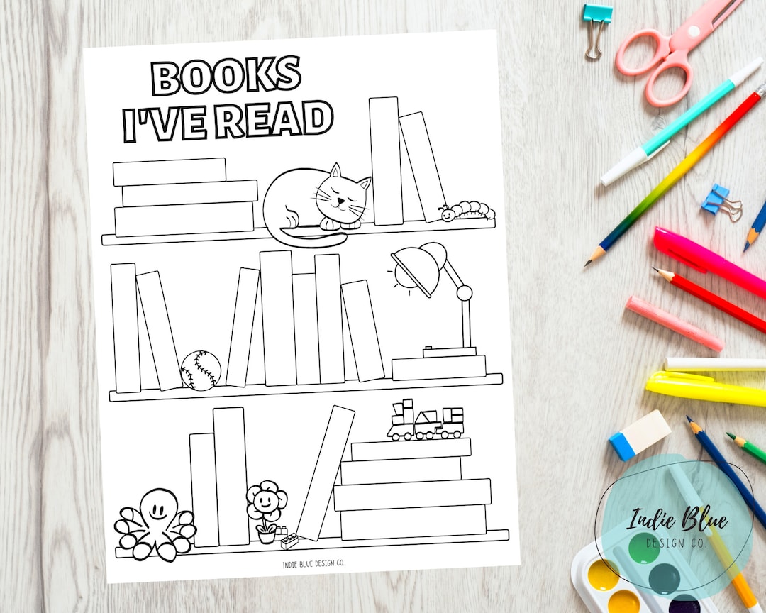 Books I've Read for Kids Printable, Kids Books Printable, Reading Log ...