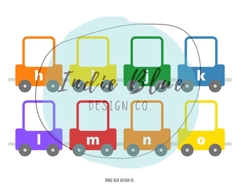 Alphabet Express Letter Matching Activity Instant Download - Etsy