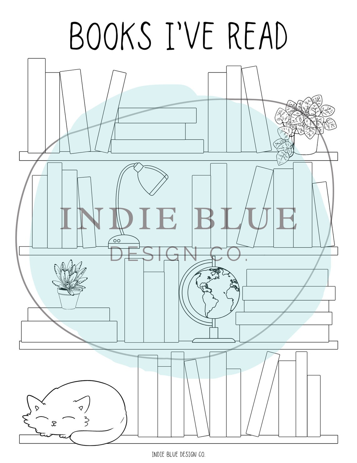 Books I've Read Printable Tracker, Book Tracker, Books I've Read, Books ...