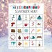 Winter Neighborhood Scavenger Hunt Printable, Printable Scavenger Hunt ...
