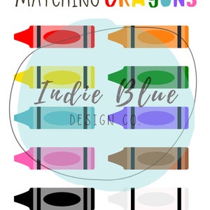 Color Matching Worksheet Bundle, Learning Colors, Preschool Learning ...