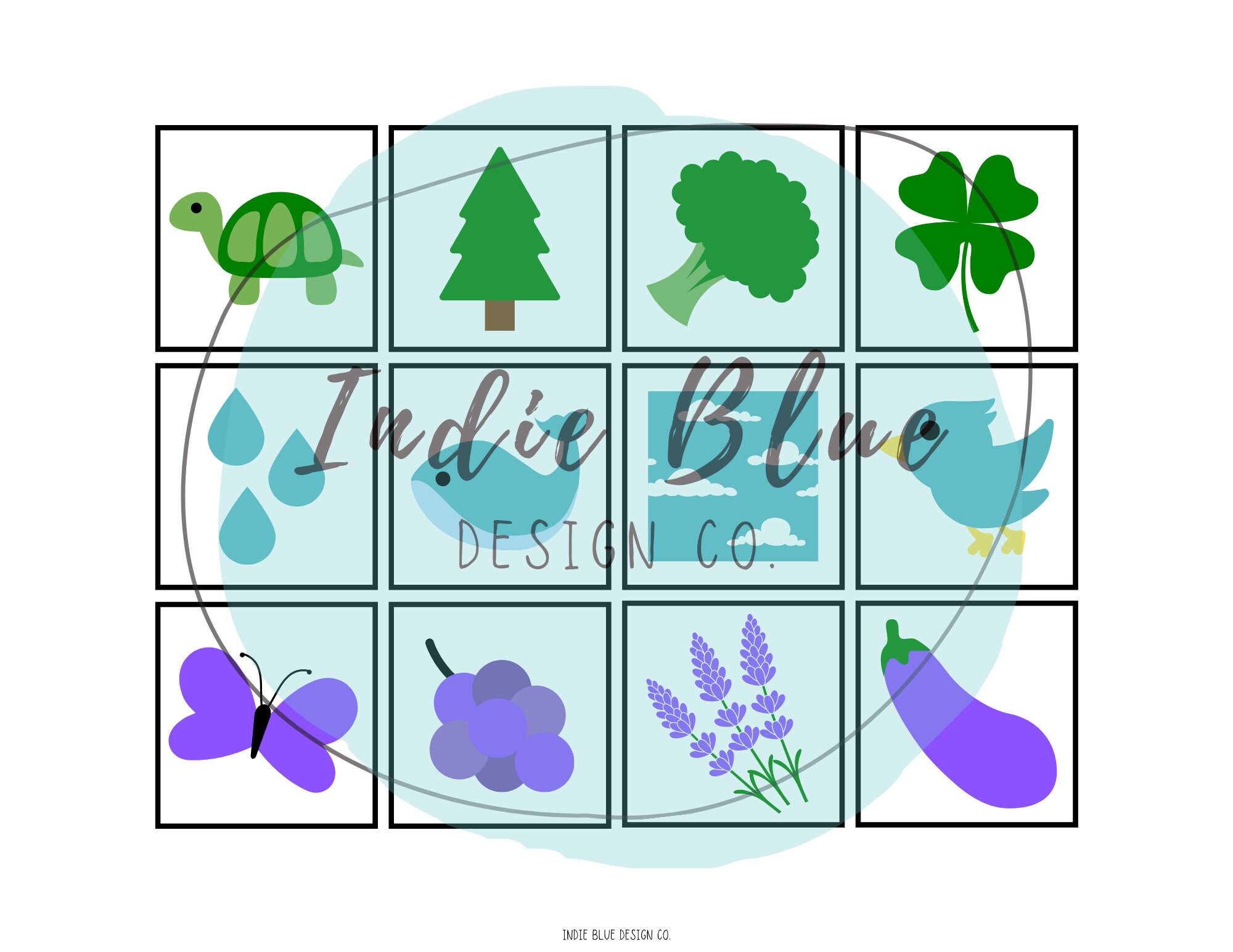Color Matching Worksheet Bundle, Learning Colors, Preschool Learning ...