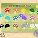 Mushroom Color Match INSTANT DOWNLOAD, Printable Toddler Activity, Prek ...