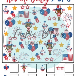 4th of July Activity Bundle I-Spy Word Search ABC I-Spy | Etsy