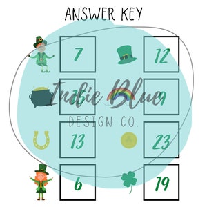 St. Patrick's Day I Spy Activity, St. Patrick's Day Activity, Counting ...